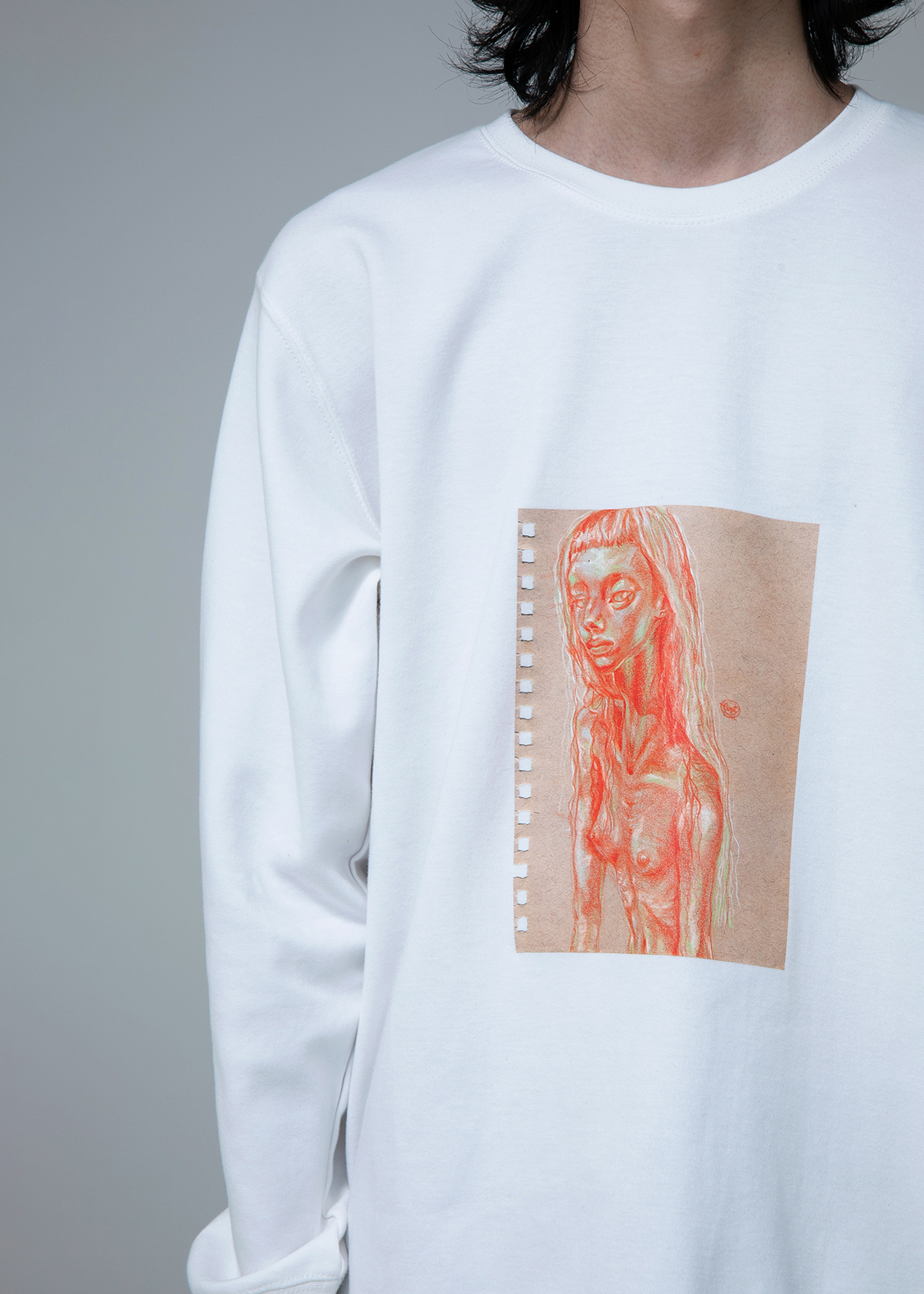 Portrait Printed Sweater